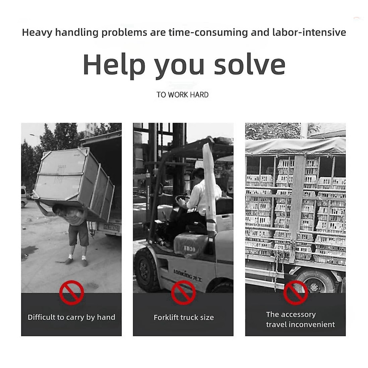 ZGSDTF On-Board Electric Hydraulic Lift Trolley, Folding Trolley, Material Elevator, Himurek Car，Suitable for Transporting and Loading Materials onto Trucks with Trucks（Truck Applicable ）