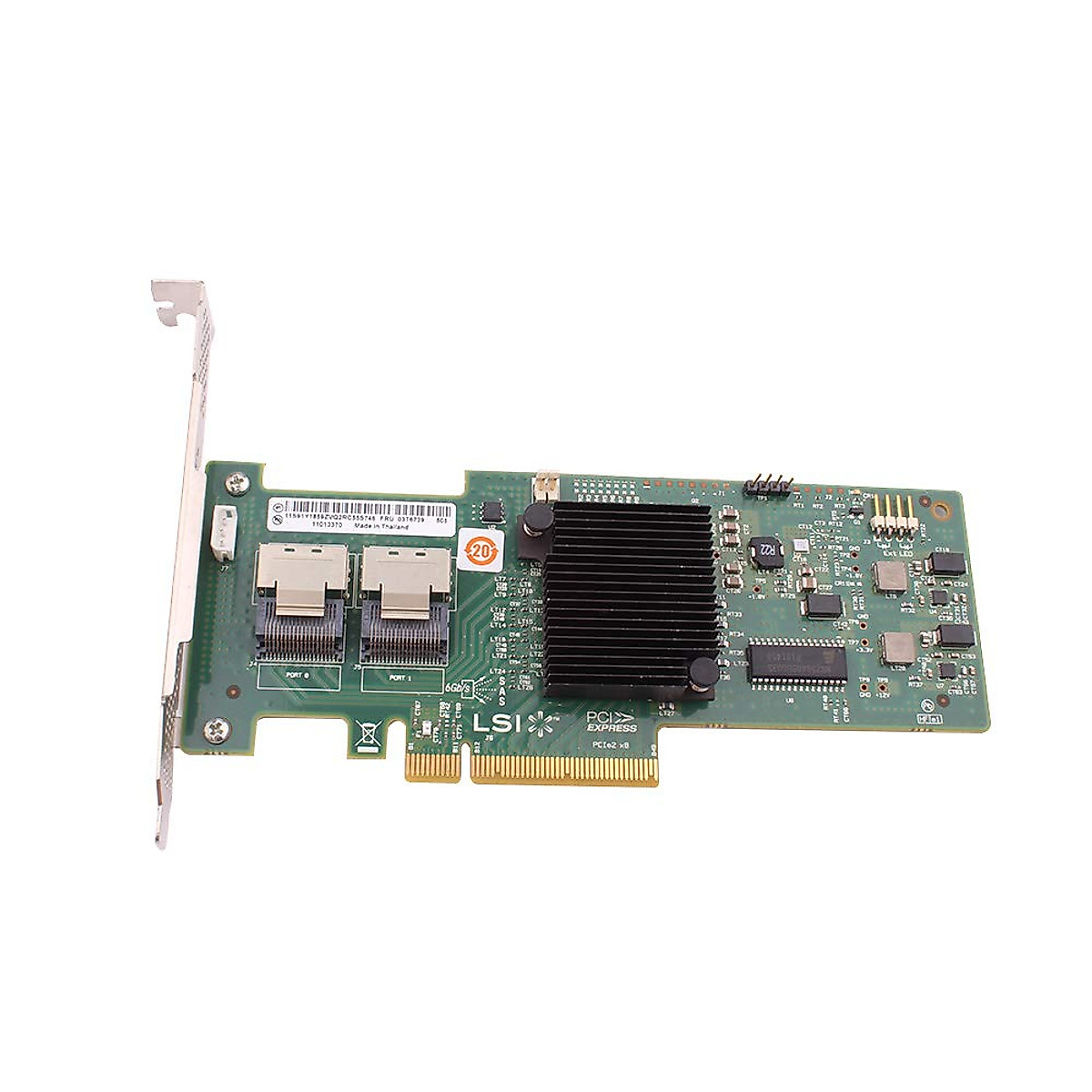 LSI 9240-8i 6Gbps SAS Raid Card, HBA FW:P20 9211-8i IT Mode for ZFS FreeNAS unRAID 2* SFF SATA RAID Controllers