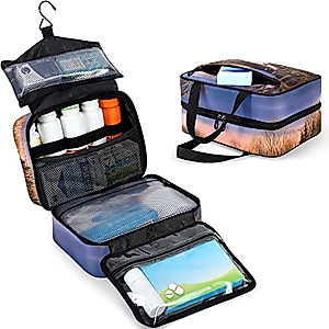 Naanle Medicine Storage Bag Autumn Deer Empty Large Family First Aid Box Pill Bottle Organizer for Home Office Car Outdoor Travel Camping Emergency Medical Supplies