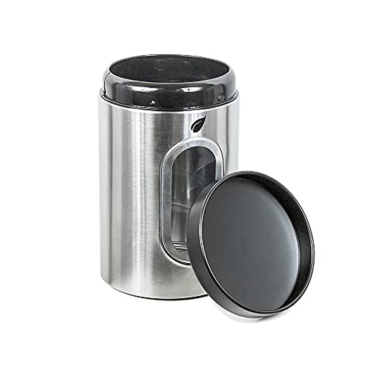 Self-Care Stainless Kitchen Canisters - Modern Kitchen Decoration of Canister Set with Multiple Preservation Purposes by Tight Sealed Lids, Good for Wedding Gifts Kitchen Canisters Set of 3(SC-001)