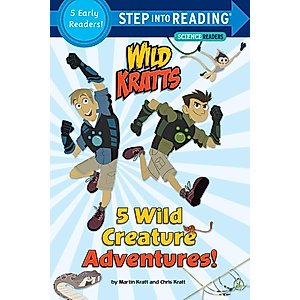5 Wild Creature Adventures! (Wild Kratts) (Step into Reading)