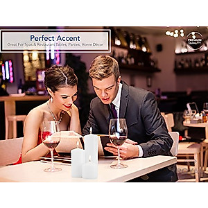 Royal Imports Unscented Pillar Candles 3 Inch Premium Wax White, 4 Sets (12 Candles - 4 of Each 3x3, 3x6, 3x9) White Unscented Premium Wax for Wedding, Spa, Party, Birthday, Holiday, Bath, Home Decor