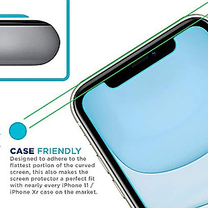 Tech Armor HD Clear Film Screen Protector Designed for Apple iPhone 11 and iPhone Xr 6.1 Inch 4 Pack 2019