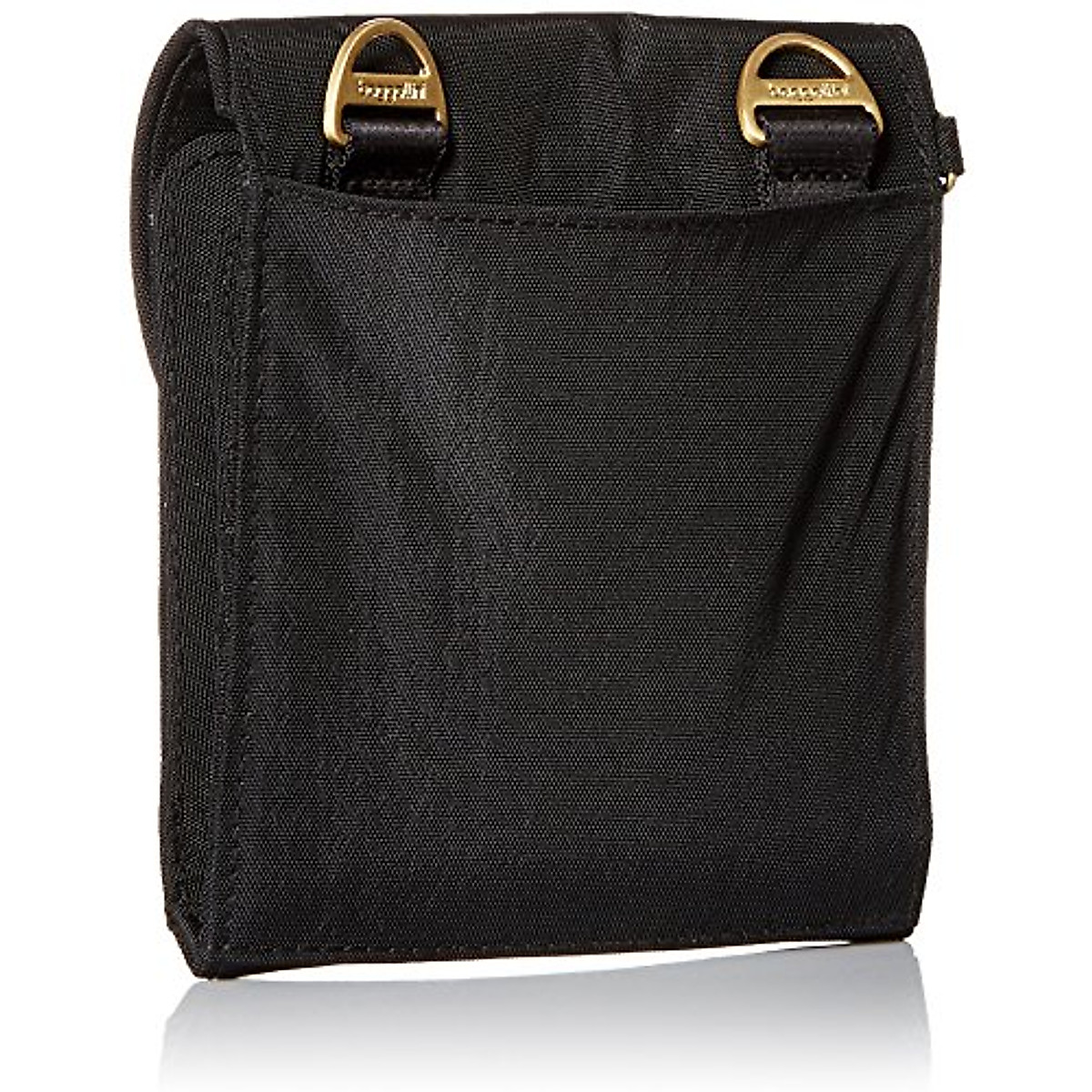 Baggallini womens Gold International Athens Rfid Crossbody Black W/Sand Wallet, Black/Sand, One Size US
