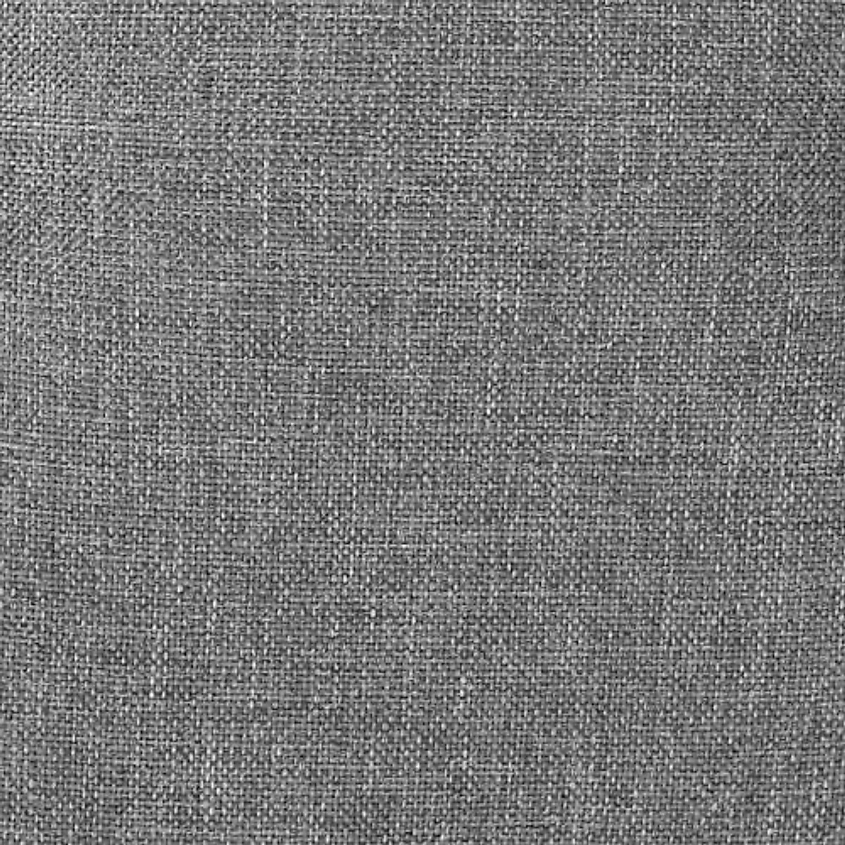 Sweet Home Collection Chair Cushion Memory Foam Pads Tufted Slip Non Skid Rubber Back U-Shaped 17" x 16" Seat Cover, 4 Count (Pack of 1), Grey