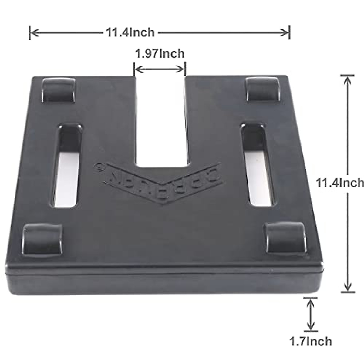 Easy to Hold Canopy Tent Weights - 1pcs, 22 Lbs, Tent Weights Can Withstand Any Wind Waterproof Durable Easy to Put up Stacked Design Provides A Very Stable Base for Pop Up Canopy Tent