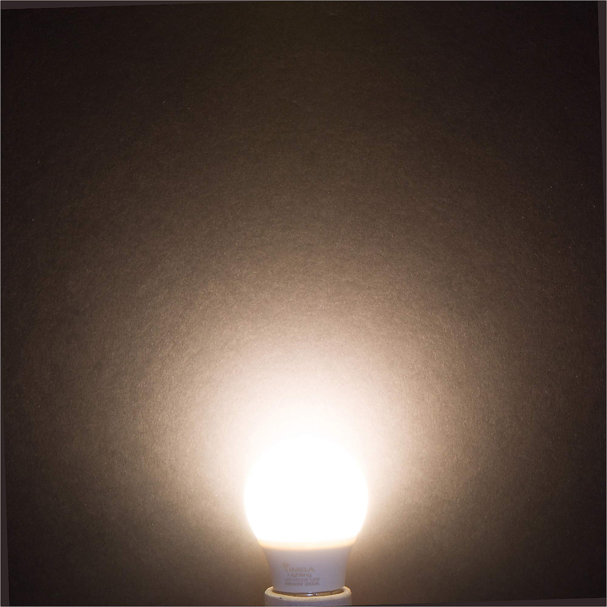 Simba Lighting LED A15 Refrigerator Light Bulbs (6-Pack) 4W 40W Replacement Small for Appliances, Freezers, Ceiling Fans, 120V, E26 Standard Medium Base, Frosted Cover, Not Dimmable, 3000K Soft White