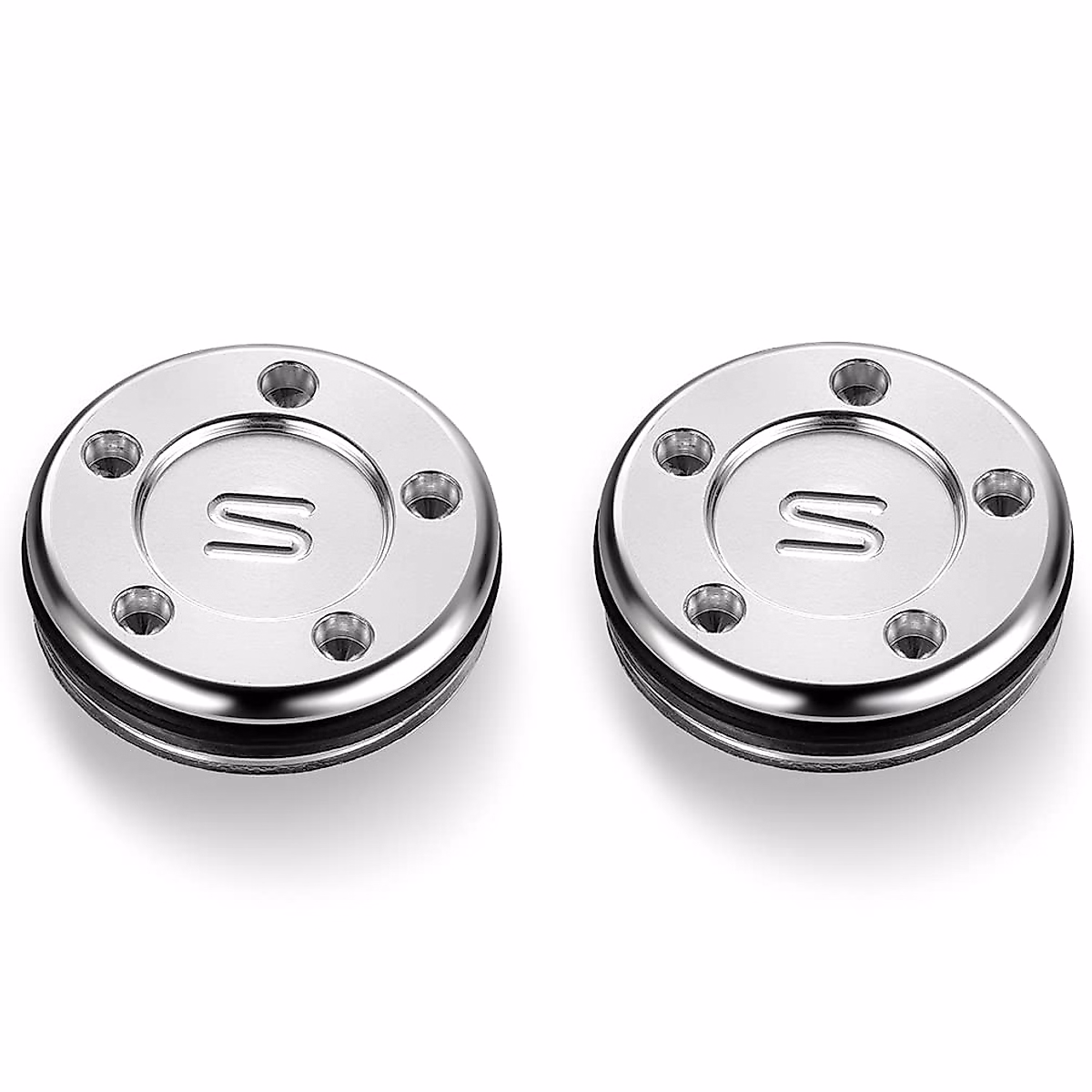 ROYMADE Golf Weights for Newport Putter 5g/10g/15g/20g/25g/30g/35g/40g/45g 1 Pair (2pcs) Sliver Golf Club Head Weights for Newport Putters Golf Accessories 5g