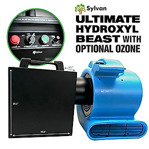SYLVAN ULTIMATE HYDROXYL UV BEAST HX-5000 HYDROXYL GENERATOR WITH OPTIONAL AND ADJUSTABLE OZONE BLAST