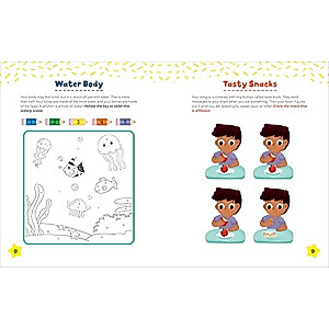 Human Body Preschool Activity Book: Hands-On Learning with Mazes, Coloring, and More!