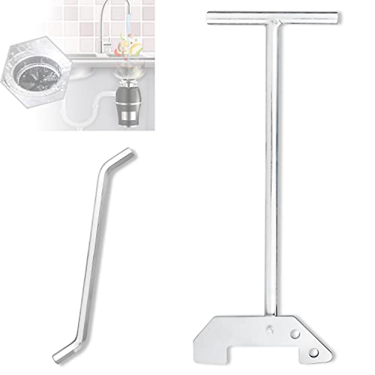 Garbage Disposer Unjamming Wrench Compatible With Moen InSinkErator Garbage Disposals for Dislodge Jams Garbage Disposal Repair