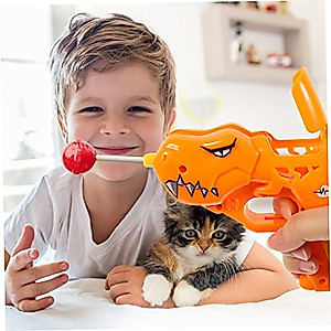 SAFIGLE 8 Pcs Lollipop Robot Lollipop Holder for Kids Nativity Toys for Kids Robot Toy for Kids Robot Lollipop Saver Lollipop Candy Box Lollipop Robot Toys Portable Plastic Toys Party Toy