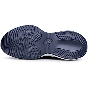 DOUSSPRT Womens Walking Sneakers Slip on Sock Shoes Mesh Air Cushion Platform Workout Tennis Loafers Fashion Casual Dark Blue Navy US Size 8.5