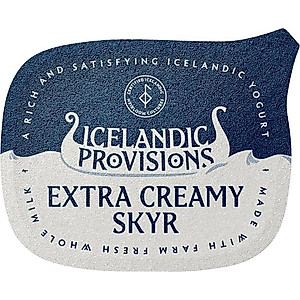Icelandic Provisions, Coffee Cold Brew Extra Creamy Skyr Yogurt, 4.4 Ounce