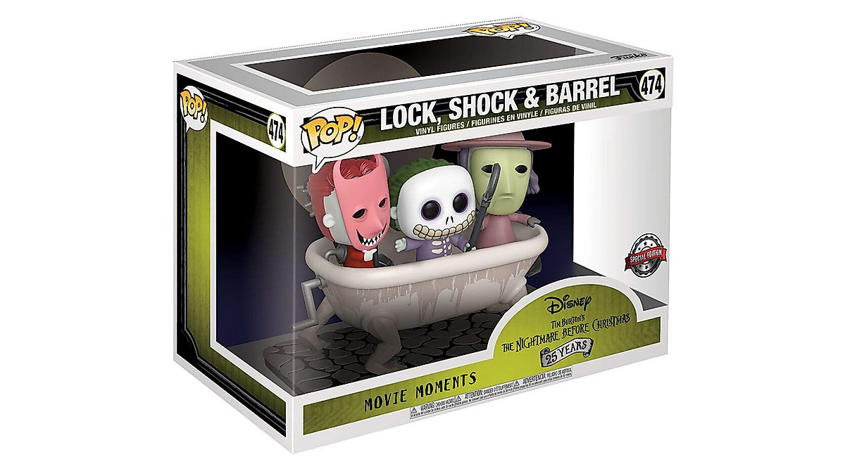 Exclusive POP! Funko Lock, Shock & Barrel Figures
