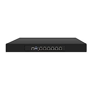 1U Firewall Appliance, OPNsense, VPN, Router PC, Intel N5105, HUNSN RJ08k, AES-NI, 6 x 2.5GbE I226-V, Console, VGA, 16G RAM, 512G SSD