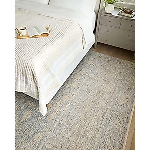 Loloi Angela Rose x Blake Collection BLA-01 Sky/Beige, Transitional 5'-3" x 7'-6" Area Rug