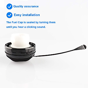 Gas Cap, Fuel Cap Replace 77300-33070 7730033070 Compatible with Toyota Leuxs - 4Runner, Avalon, Camry, Corolla, Highlander, Matrix, Sequoia, Sienna, Solara, Tacoma, Tundra, GX470, ES330, ES300, More