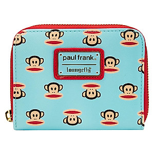 Loungefly Paul Frank Julius Head Faux Leather Zip Wallet