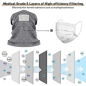 OMDEX 3 Pack Winter Neck Gaiter