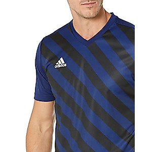 adidas mens Entrada 22 Graphic Jersey Shirt, Team Navy Blue/Black, Large US