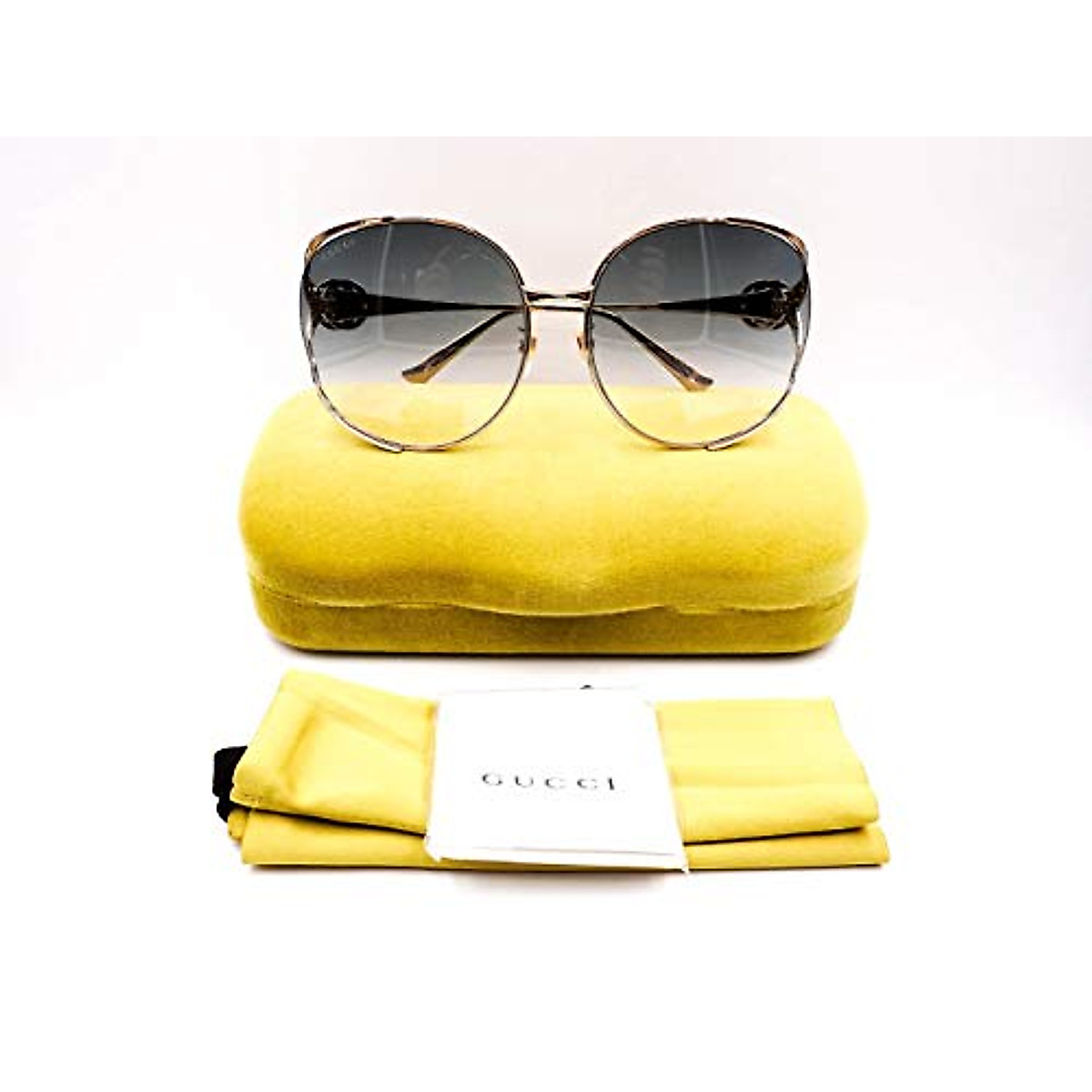 Gucci GG0225S Gold One Size