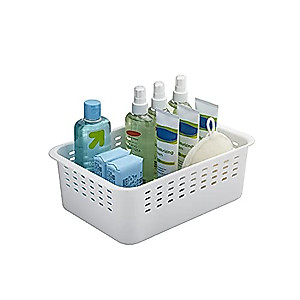 Copco Basics Small Storage Basket, White