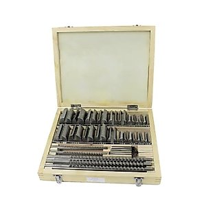 30pcs Keyway Broach Set 5pcs Broaches 1/2''-1-1/2'' + 18pcs Bushings + 7 Shims