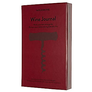 Moleskine Passion Journal, Wine, Hard Cover, Large (5" x 8.25") Bordeaux Red, 400 Pages