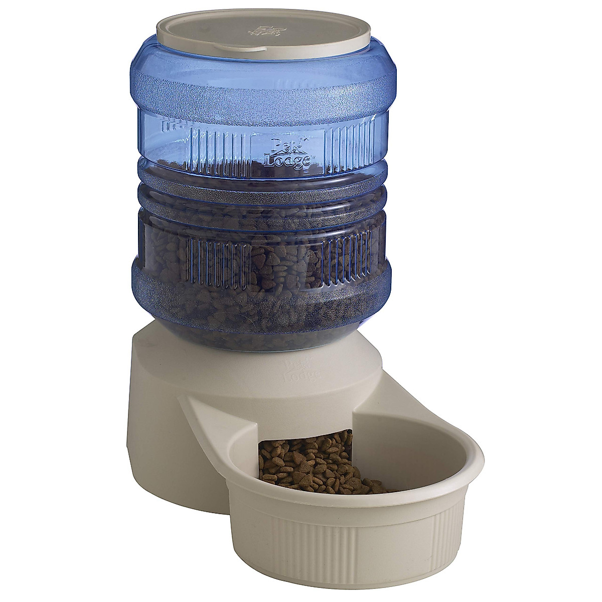 Pet Lodge Automatic Pet Feeder 16 Pound Chow Tower Deluxe, Automatic Dry Food Dispenser (Item No. 157803)