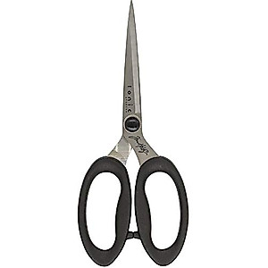 Tim Holtz Haberdashery Snip Scissors Set - Soft Grip Durable Snips 5" & Scissors 6" with Storage Tins - 2 Items