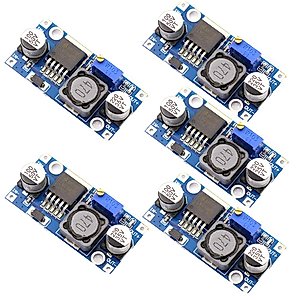HiLetgo 5pcs LM2596S-ADJ Power Module DC-DC Buck Regulator 3A Adjustable 5V/12V/24V