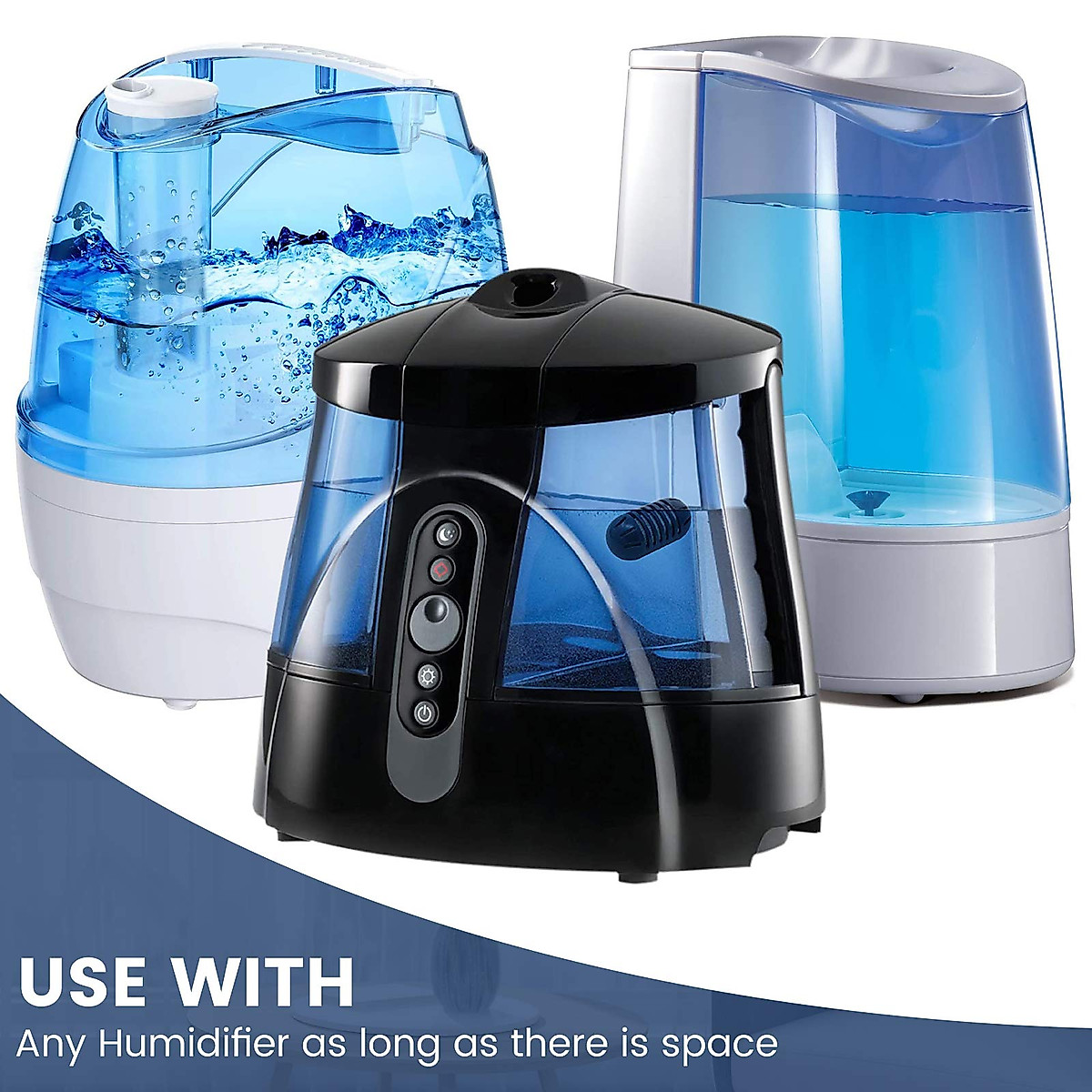 NANE 16 Pack Demineralization Cartridge Compatible with HoMedics Ultrasonic Humidifiers, Filters Mineral Deposits, Prevents Hard Water Build-Up, Purifies Water, Eliminates White Dust and Odor