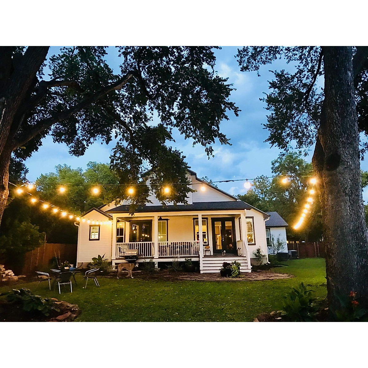 Shatterproof & Waterproof S14 String Light Bulbs-Equivalent to 10 W, S14 led Bulb fits for Commercial Outdoor Patio Garden Vintage Lights, E26 Base 2200K CRI>90,70LM,Warm White(15 Pack)