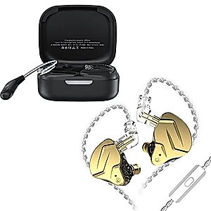 KZ ZSN PRO X + KZ AZ09 Bluetooth 5.2 Module, KZ Wireless in Ear Monitor with Mic