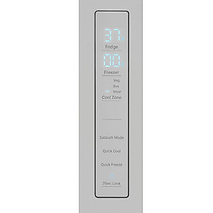 Haier 14.5 Cu. Ft. Fingerprint Resistant Stainless Steel 4 Door Refrigerator