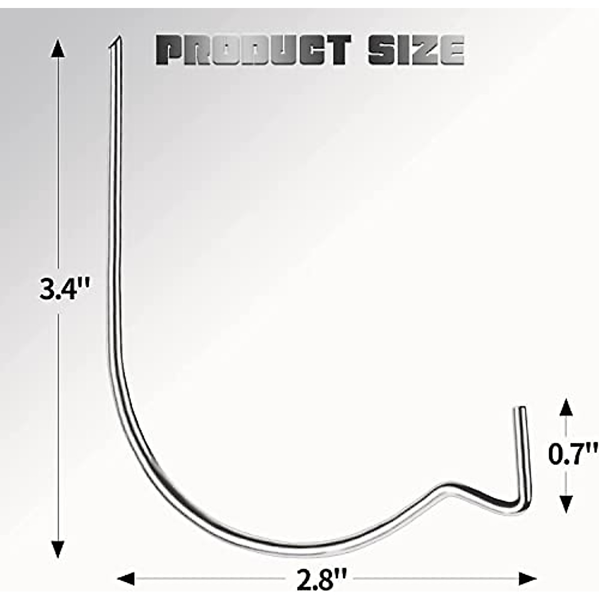 40 Pieces Picture Hangers Super Hooks, PinCute Hercules Hooks Drywall Picture Hanging Hooks Holds Up to 100lbs No Tools Need, Hang Art, Clocks, Frames or Planters