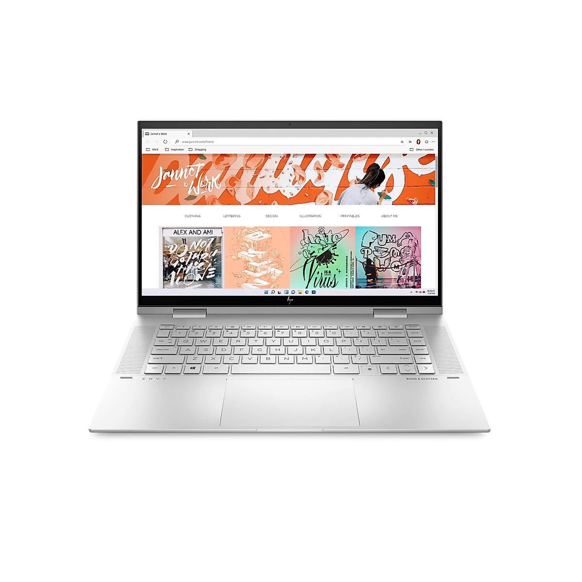 HP ENVY x360 Convertible 15-inch Laptop, Intel Core i7-1260P processor, Intel Iris Xe Graphics, 16 GB RAM, 1 TB SSD, Windows 11 Home (15-es2026nr, Natural Silver aluminum)