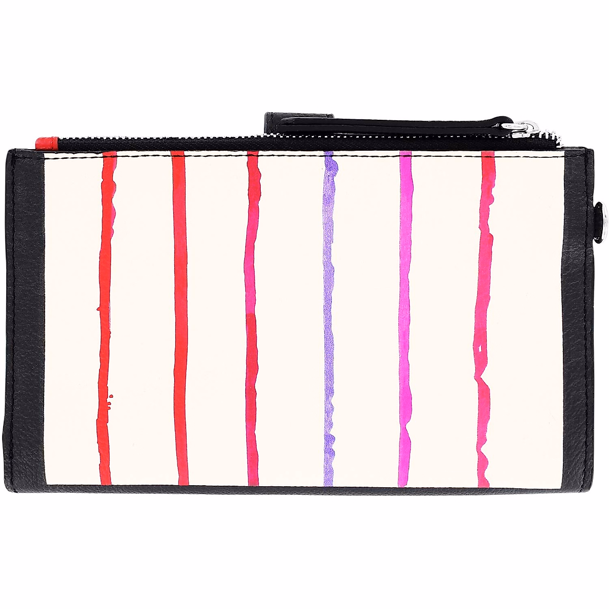 Brighton Fashionista Hot Lips Double Zip Wallet [7 1/2" X 4 1/2" X 3/4"]