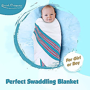 Elaine Karen Flannel Unisex Hospital Receiving Nursing Blankets - 100% Cotton, Unisex, Newborn Swaddle Wrap Baby Blanket Throw, Soft, Warm, Cozy, Infant for Crib, Stroller, 30x40 (12 Pack)