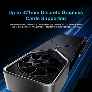 GEEKOM Mini Fun11, 11th Gen Intel Core i9-11900KB Processor, 32GB DDR4, 1TB PCIe4.0 SSD, Windows 11 Pro, Triple Displays, Changeable Graphics Cards