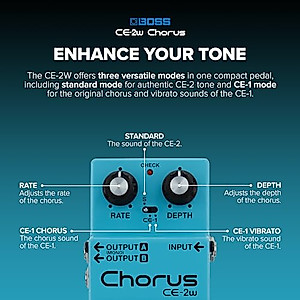 Boss CE-2W Waza Craft Chorus Pedal
