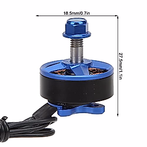 VGEBY RC Motor Brushless Motor 1750KV/2300KV/2600KV 2207 Motor RC Metal Motor Replacement for RC Drone/FPV(2600KV) Sportinggoods Model Aircraft Accessories