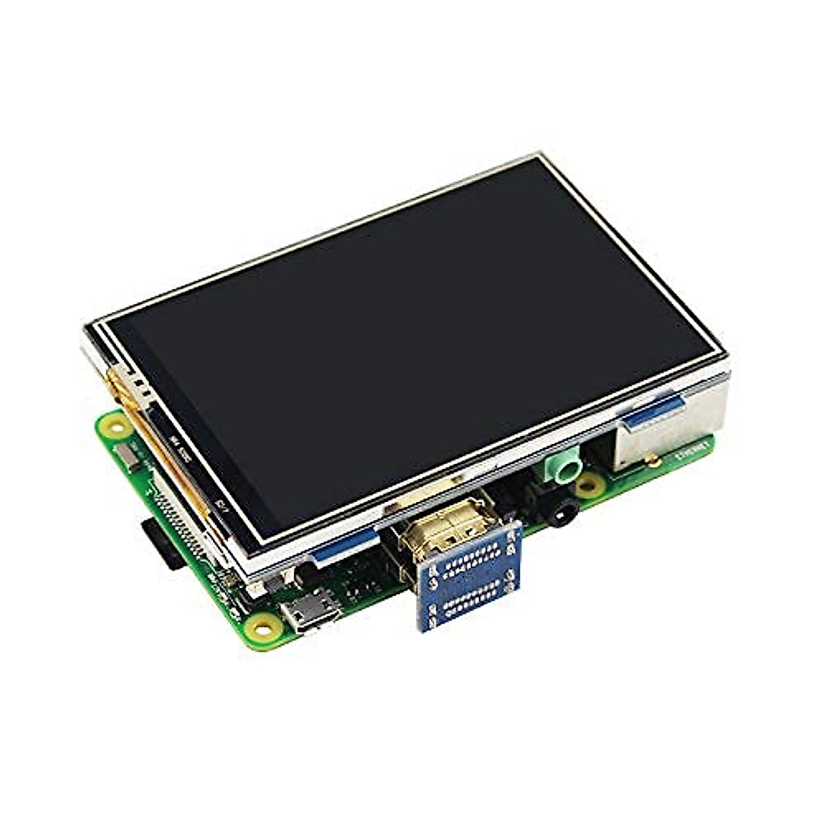 DIGISHUO 3.5 Inch HDMI LCD Screen for Raspberry Pi 4B 3B 2B | Display 480x320 Screen | with Dedicated Transparent Case |HDMI| Pen | Disc