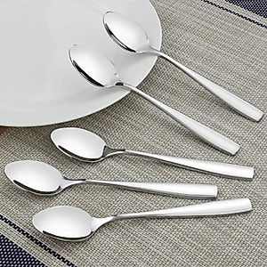 HOMMP 16-Piece Stainless Steel Teaspoons, 5.9-Inch