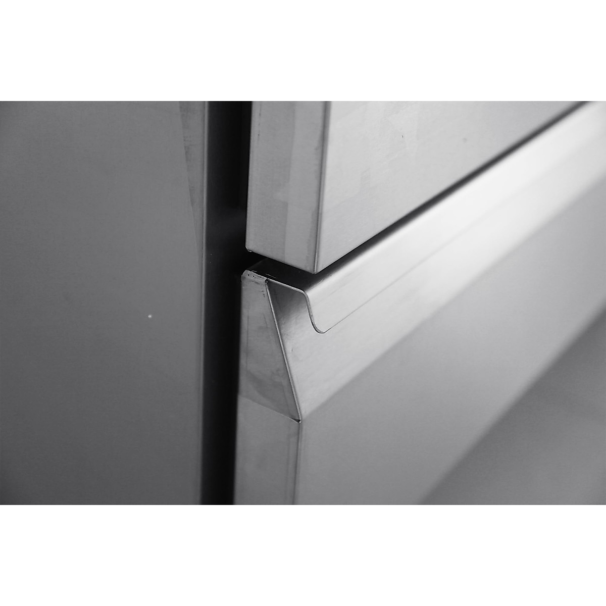 CHUMART 36" Chef Base Refrigerator, 2 Drawer Refrigerated Commercial Refrigerator, Stainless Steel Undercounter Refrigerator, Kitchen Equipment for Restaurant, Bar, Garage