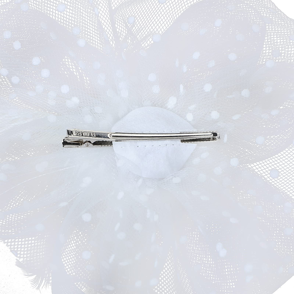 American Trends Fascinators Hat for Women Tea Party Hat Fashion Flower Feathers Headbands Derby Wedding Hat Hair Clip for Girls Women White