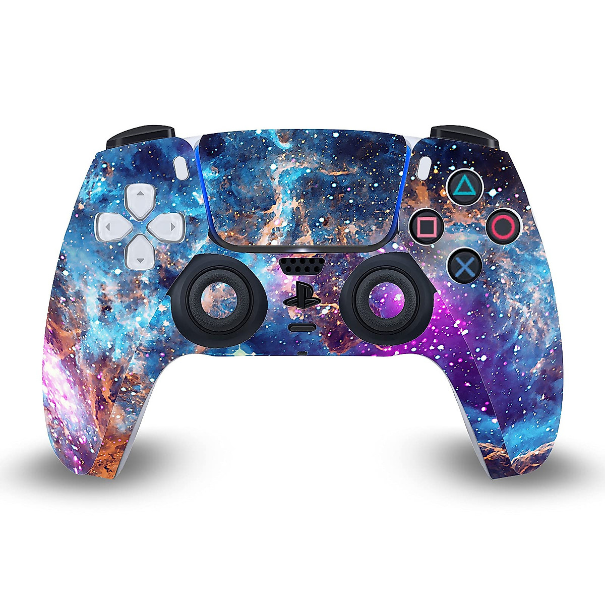 Head Case Designs Officially Licensed Cosmo18 Lobster Nebula Art Mix Matte Vinyl Faceplate Sticker Gaming Skin Case Cover Compatible with Sony Playstation 5 PS5 DualSense Controller