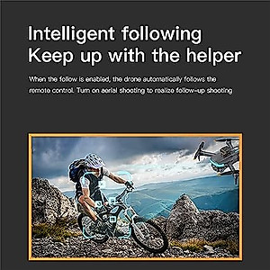 P14 Foldable Mini Wireless Drone with Dual 4K HD FPV Camera - Intelligent 360° Obstacle Avoidance 4 Channel RC Quadcopter Multifunctional HD Aerial Photography Remote Control Toys