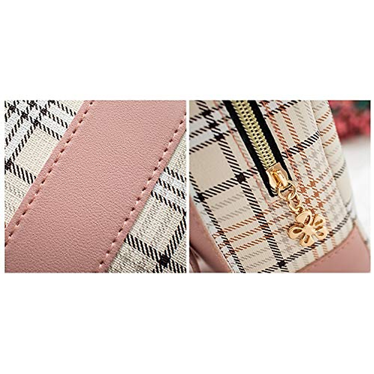 Girls Cute Backpack Mini Bag Gift for Teen Year Old Cell Phone Purse Small Zipper Satchel Women Bowknot Bags (Pink2)